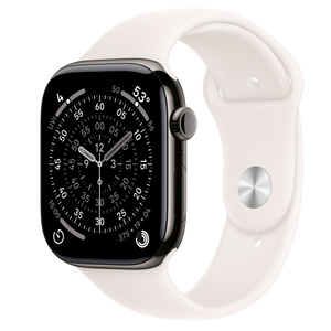 Buy Apple Watch Series 11 GPS + Cellular, 46mm Slate Titanium Case with ...