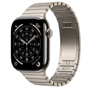 Koop Apple Watch Series 11 (GPS + Cellular) • 46‑mm kast van naturel titanium • Naturel ...