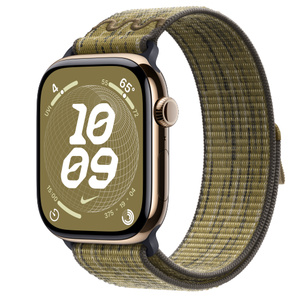 Buy Apple Watch Series 10 GPS + Cellular, 46mm Gold Titanium Case with ...