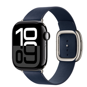 Buy Apple Watch Series 10 GPS, 42mm Jet Black Aluminum Case with Deep ...