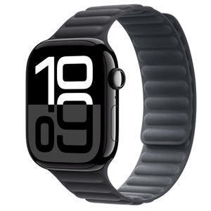 Buy Apple Watch Series 10 GPS, 46mm Jet Black Aluminium Case with Black ...