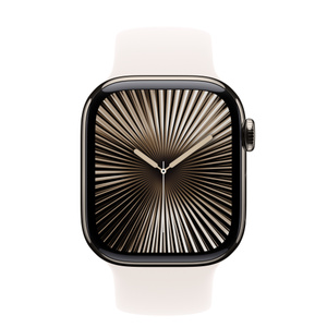 Buy Apple Watch Series 10 GPS + Cellular, 42-mm Natural Titanium Case ...