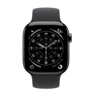 Buy Apple Watch Series 11 GPS + Cellular, 42mm Slate Titanium Case with ...