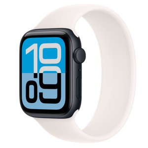 Buy Apple Watch SE 3 GPS, 44mm Midnight Aluminum Case with Light Blush ...