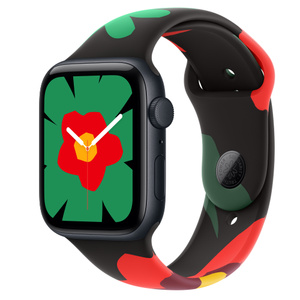 Buy Apple Watch SE 3 GPS, 44mm Midnight Aluminum Case with Black Unity ...