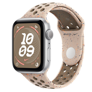 Apple Watch SE GPS, 44mm 실버 알루미늄 케이스, 그리고 데저트 스톤 Nike 스포츠 밴드 - M/L 구입하기 ...