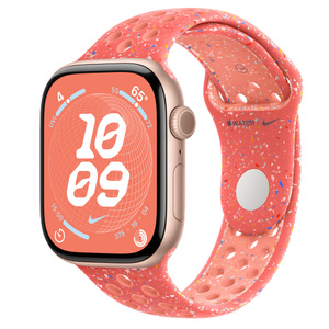 Buy Apple Watch Series 10 GPS + Cellular, 46mm Rose Gold Aluminum Case with Magic Ember Nike ...