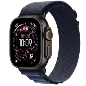 Compre o artigo Apple Watch Ultra 2 GPS + Cellular, Caixa em titânio preto de 49 mm com Loop ...