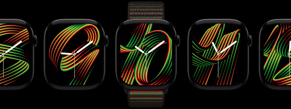 46mm Black Unity Sport Loop - Unity Rhythm - Apple