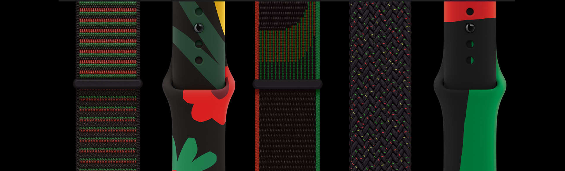 46mm Black Unity Sport Loop - Unity Rhythm - Apple