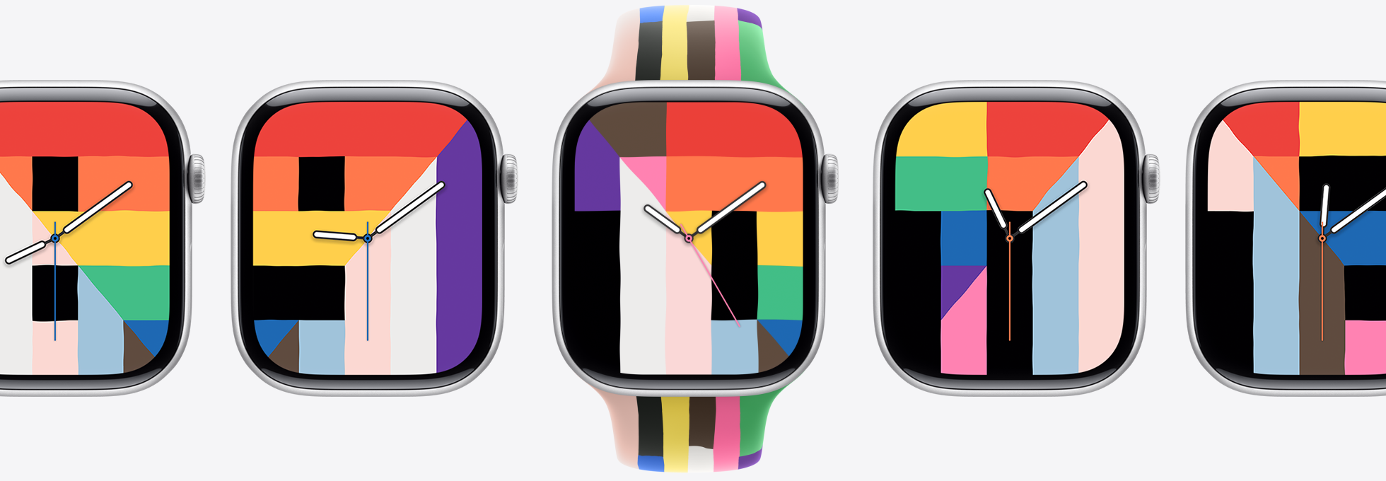 46mm Pride Edition Sport Band - S/M - Apple