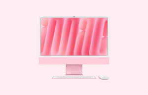 Buy iMac, 24-inch, M4 Chip, 10-core CPU, 10-core GPU, Pink, Standard ...