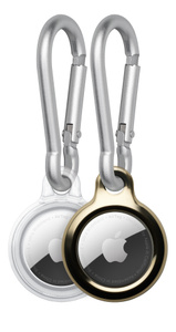 Tech21 EvoPop case for AirTags (2-Pack) - Gold/Clear - Business - Apple ...