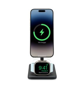Twelve South HiRise 3 Deluxe 3-in-1 Wireless Charging Stand – Black ...
