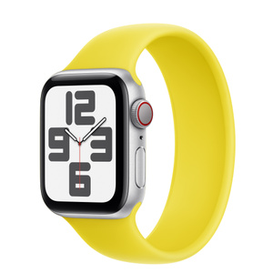 Koop Apple Watch SE (GPS + Cellular) • 40‑mm kast van zilverkleurig ...