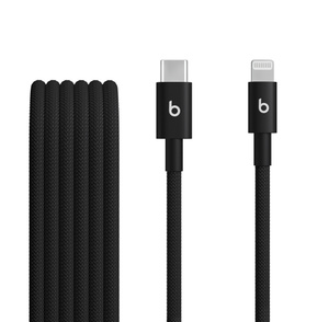 Beats USB-C to Lightning Woven Cable (1.5 m / 5 ft.) – Bolt Black ...
