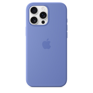 iPhone 16 Pro Max Silicone Case with MagSafe – Periwinkle - Apple (AE)