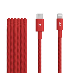 Beats USB-C to Lightning Woven Cable (1.5 m / 5 ft.) – Rapid Red ...