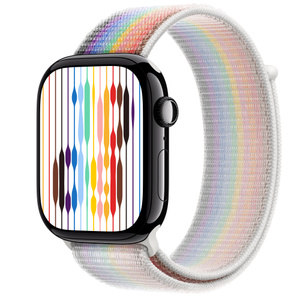 Buy Apple Watch Series 10 GPS, 46mm Jet Black Aluminium Case with Pride ...