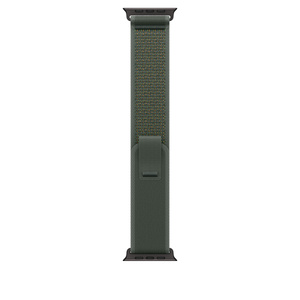 49mm Green Trail Loop - S/M - Black Titanium Finish - Apple (UK)