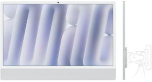 iMac argent avec kit de montage VESA intégré Remarque : cet iMac est ...