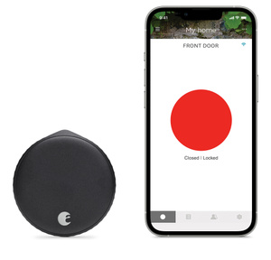 August Wi-Fi Smart Lock - Black - Apple (CA)