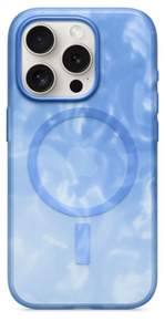 OtterBox Figura Series Case with MagSafe for iPhone 15 Pro - Blue - Apple