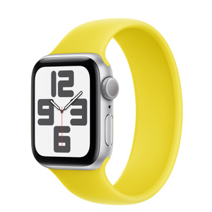 Buy Apple Watch SE GPS, 40mm Silver Aluminium Case with Star Fruit Solo ...