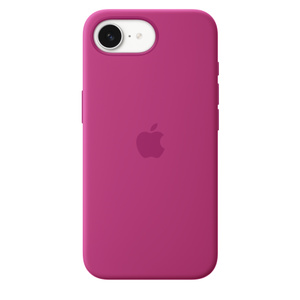 Capa de silicone para iPhone 16e - Fúcsia - Apple (BR)