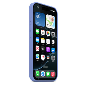 iPhone 16 Pro Silicone Case with MagSafe - Periwinkle - Apple