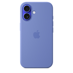 Carcasa de silicona con MagSafe para el iPhone 16 – Violeta azul ...
