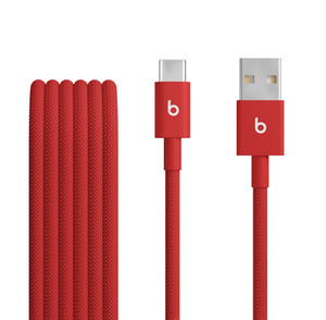 Beats USB-A to USB-C Woven Cable (1.5 m / 5 ft.) – Rapid Red - Apple (CA)