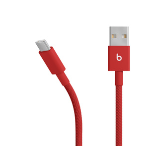 Beats USB-A to USB-C Woven Cable (1.5 m / 5 ft.) – Rapid Red - Apple (CA)