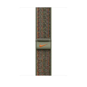 Orange Nike Swoosh