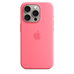 Capa de silicone com MagSafe para iPhone 15 Pro – Rosa - Apple (BR)
