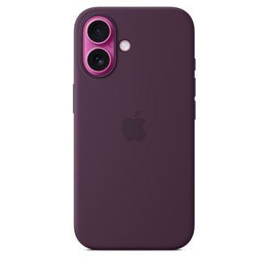 iPhone 16 Silicone Case with MagSafe – Plum - Education - Apple