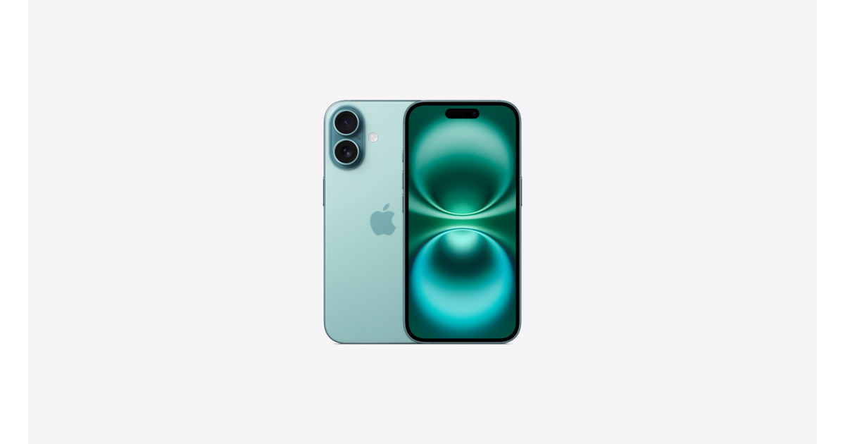 Comprar iPhone 16 de 128 GB Verde azulado - Apple (MX) Comprar iPhone 16 de 128 GB Verde azulado - Apple (MX)