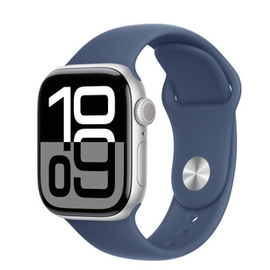 Buy Apple Watch Series 10 GPS + Cellular, 42mm Silver Aluminum Case ...