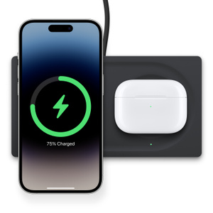 Belkin BOOST CHARGE PRO 2-in-1 Wireless Charger Pad with MagSafe ...