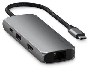 Satechi Multiport Pro Adapter V2(이더넷 탑재) - Apple (KR)