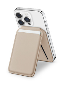 Satechi Magnetic Wallet Stand, MagSafe compatible - Taupe - Business ...