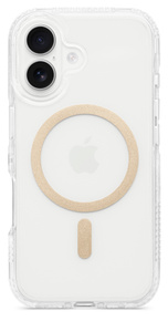 Tech21 FlexQuartz for iPhone 16 (MagSafe compatible) - Gold - Apple (AU)