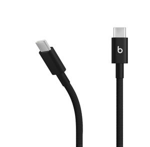 Beats USB‑C to USB‑C Woven Cable (1.5 m / 5 ft) – Bolt Black - Apple (HK)