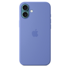 iPhone 16 Plus Silicone Case with MagSafe — Periwinkle - Apple (AU)
