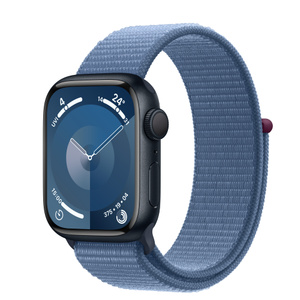 Buy Apple Watch Series 9 GPS, 41mm Midnight Aluminum Case with Winter ...