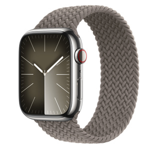 Buy Apple Watch Series 9 GPS + Cellular, 45mm Silver Stainless Steel ...