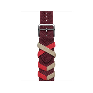 Apple Watch Hermès - 41mm Rouge H Bridon Single Tour - Business - Apple ...