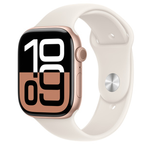 Buy Apple Watch Series 10 GPS, 46mm Rose Gold Aluminum Case with ...