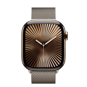 Buy Apple Watch Series 10 GPS + Cellular, 42mm Gold Titanium Case with ...