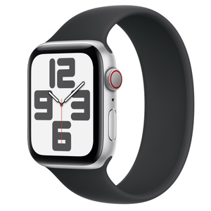 Buy Apple Watch SE GPS + Cellular, 44-mm Silver Aluminium Case with ...